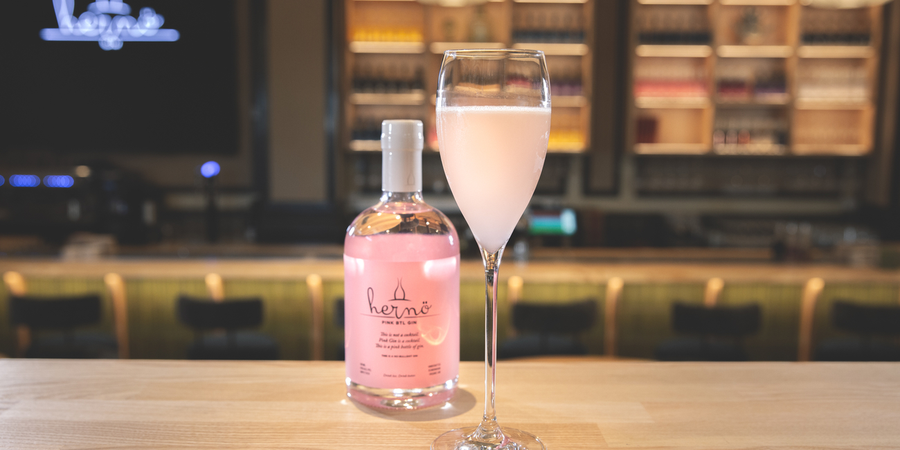 Hernö Gin flip raspberry | Altia Latvia